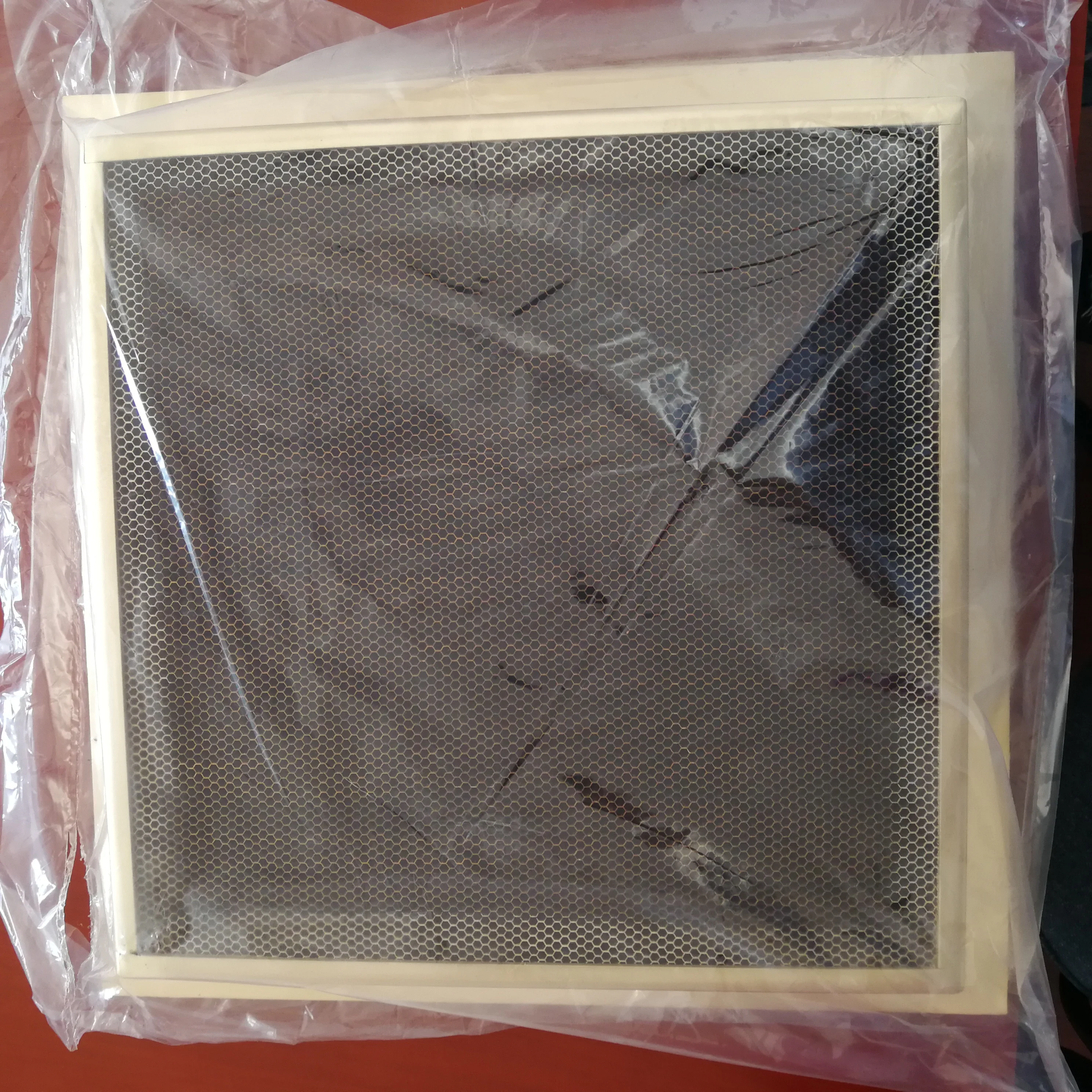 EMC honeycomb vent waveguide window For rf mri cage shielding ...