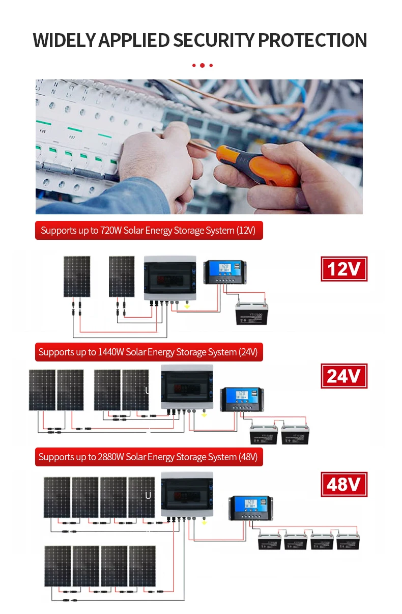 Zoii Waterproof Ip65 Dc Combiner Box For Solar Panel 2 4 5 6 8 10 12 16 ...