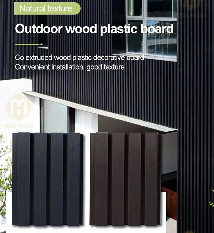 Melinco Villa Terrace Park Exterior Wall Cladding WPC Outdoor Board ...