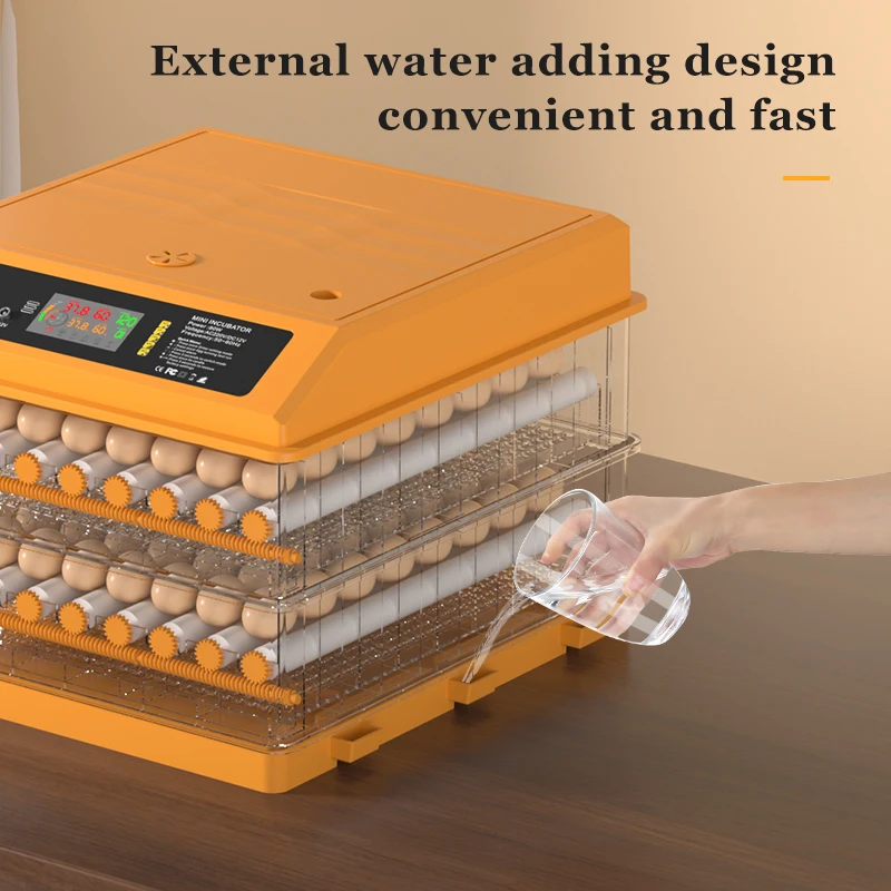 Home-use Mini 128eggs Automatic Digital Egg Incubator Hatching Machine ...