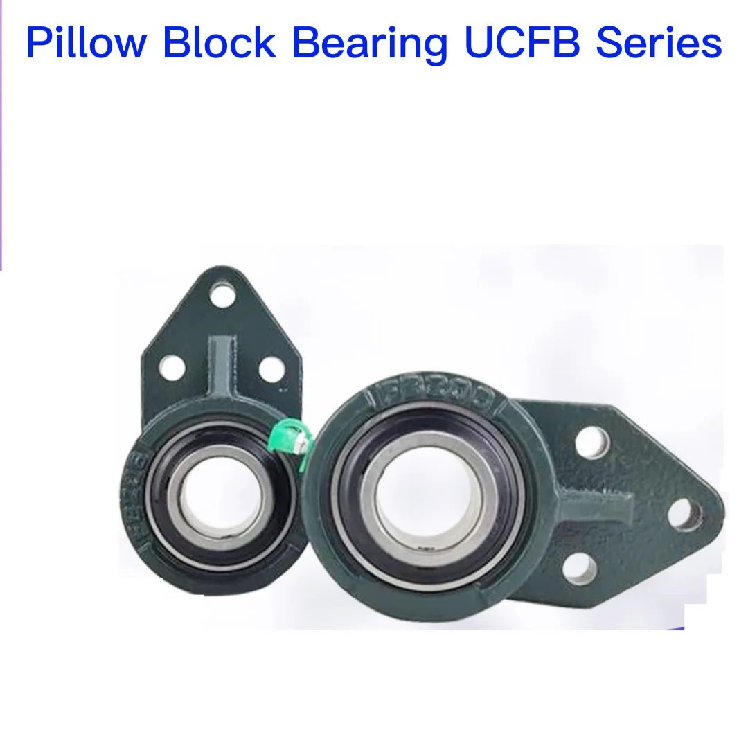 Iron Housing Ucfb207 Pillow Block Bearing Ucfb207-23a Ucfb207-20 Oem Custom Any Size For ...