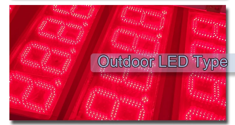 Modbus-RTU/ASCII Industrial LED Segment Display Double Faced LED Number ...