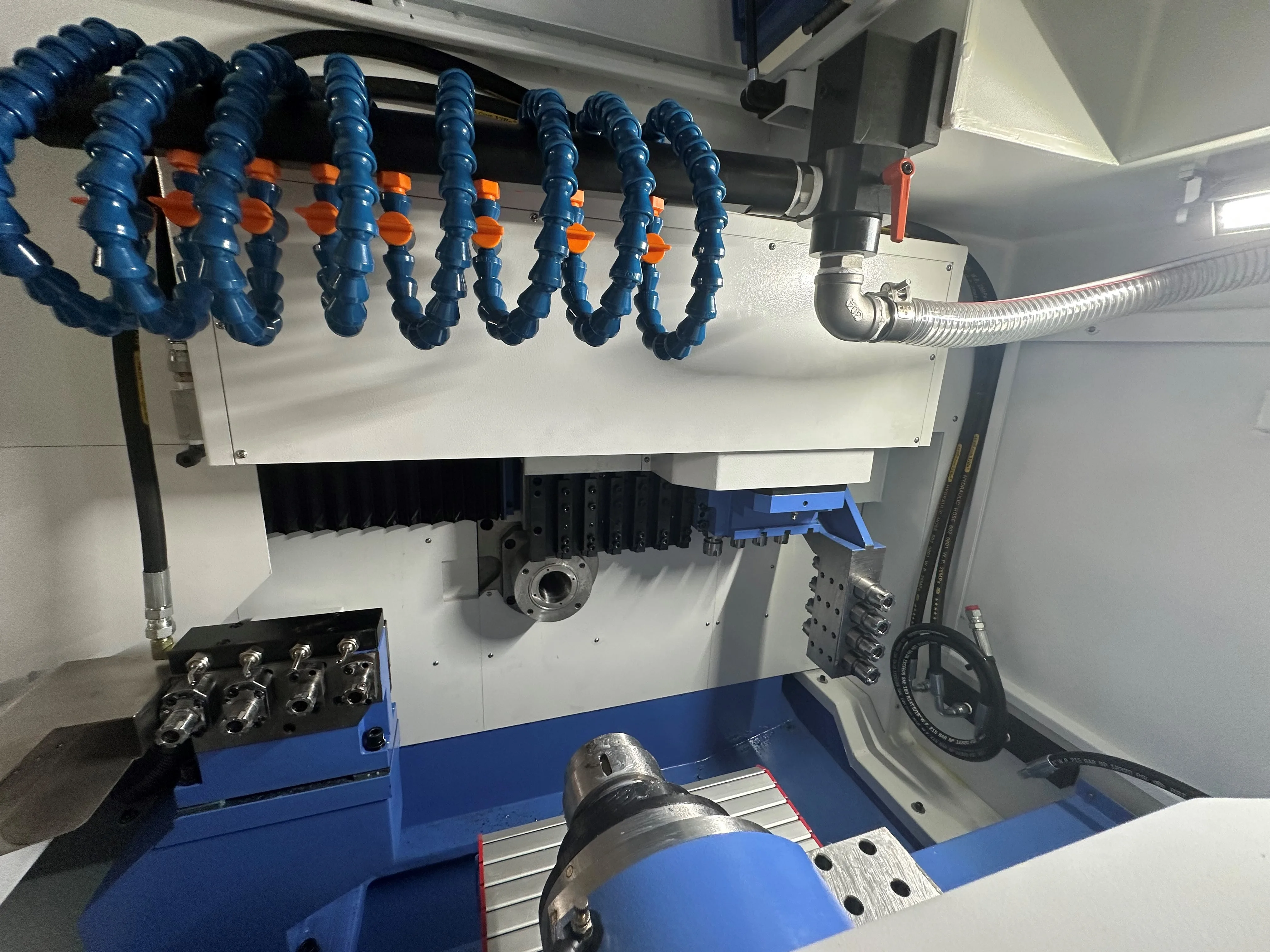 High Stability 5 Axis Swiss Type Lathe Machine Automatic Cnc Lathe ...