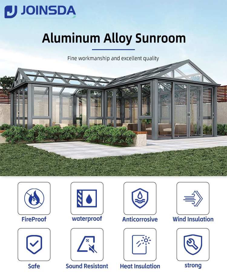 New Design Garden Veranda - Expandable European Sun House