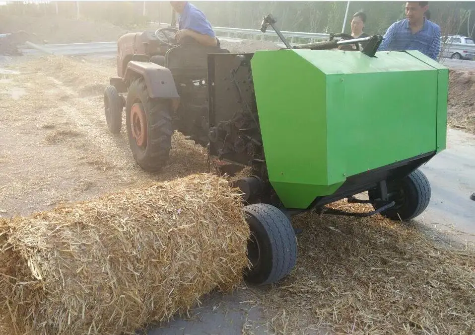 Tractor Trailed Self-propelled Straw Round square hay Baler| Alibaba.com