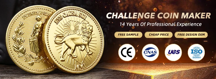 Metal Crafts Challenge Coin Collectible Metal Token With Unique Design ...