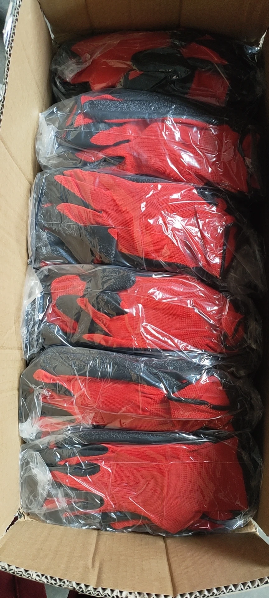 Cheap Ce Certified Secure Grip Anti Slip Crinkle Latex Coated ...