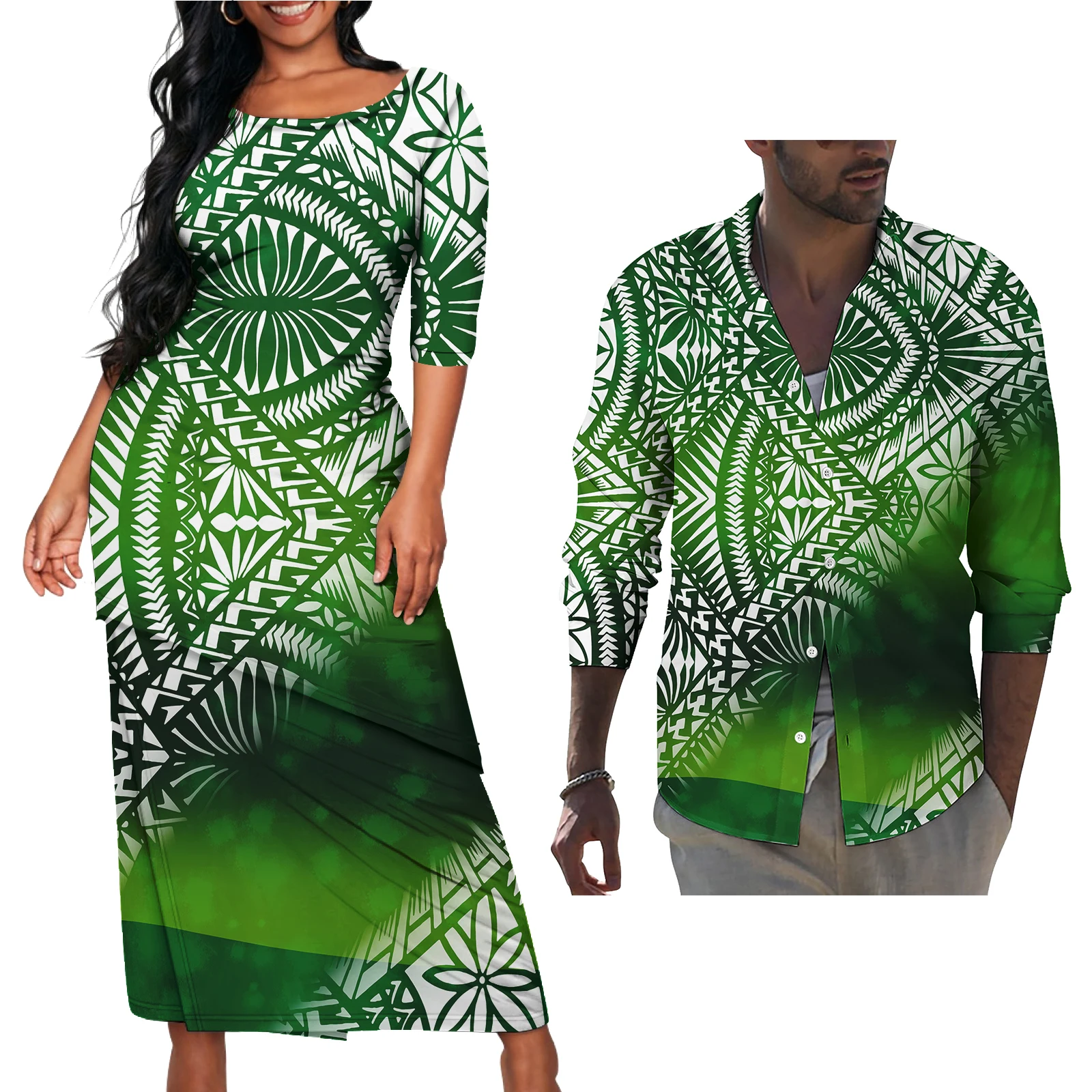Shop Our Traditional Polynesian Tribal Samoan Puletasi Dress