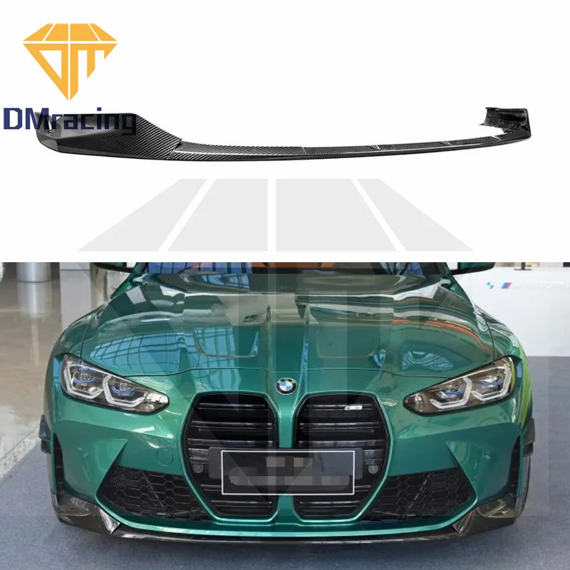 M-performance Style Carbon Fiber Front Lip (3 Pieces) For Bmw 3 4 ...