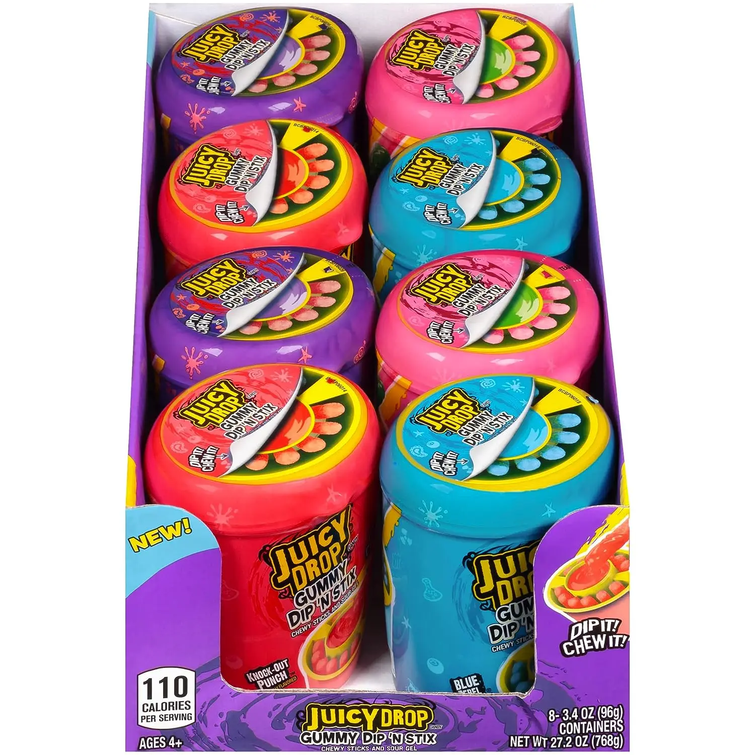 Alibaba.com: Juicy Drop Gummy Dip 'N Stix Sweet Gummy Sticks with Sour ...