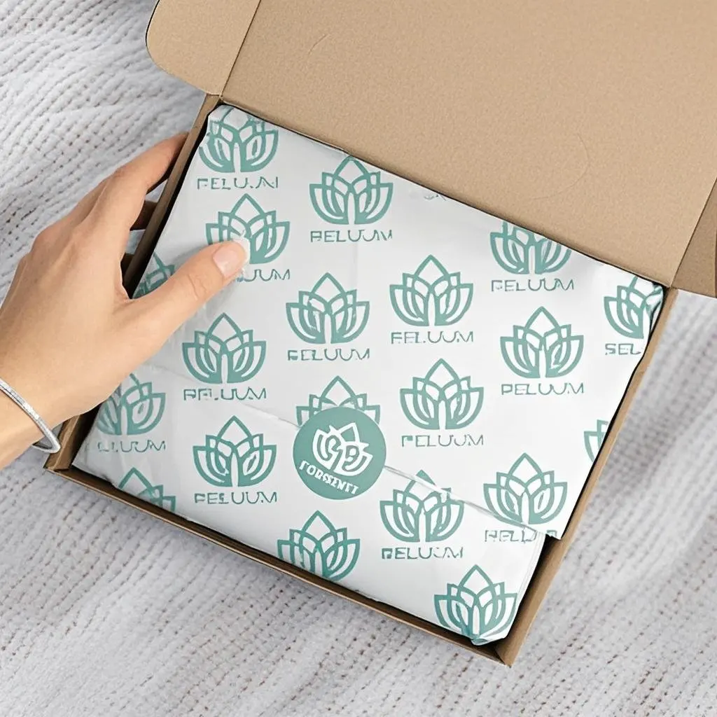 Custom Design Your Own Logo Tissue Paper Clothing Gift Packaging for l ...