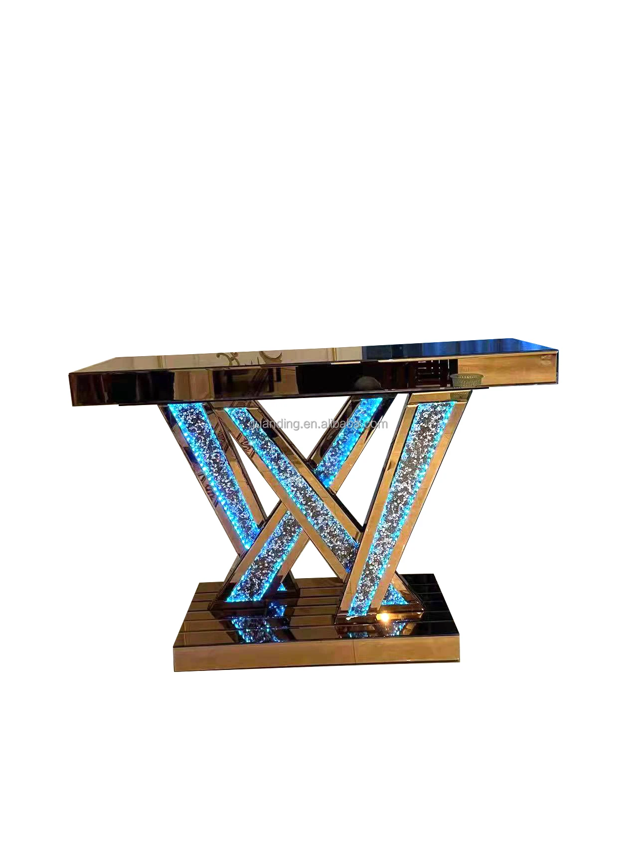 Factory Ome Modern Mirrored Hallway For Living Room Diamante Crystal ...