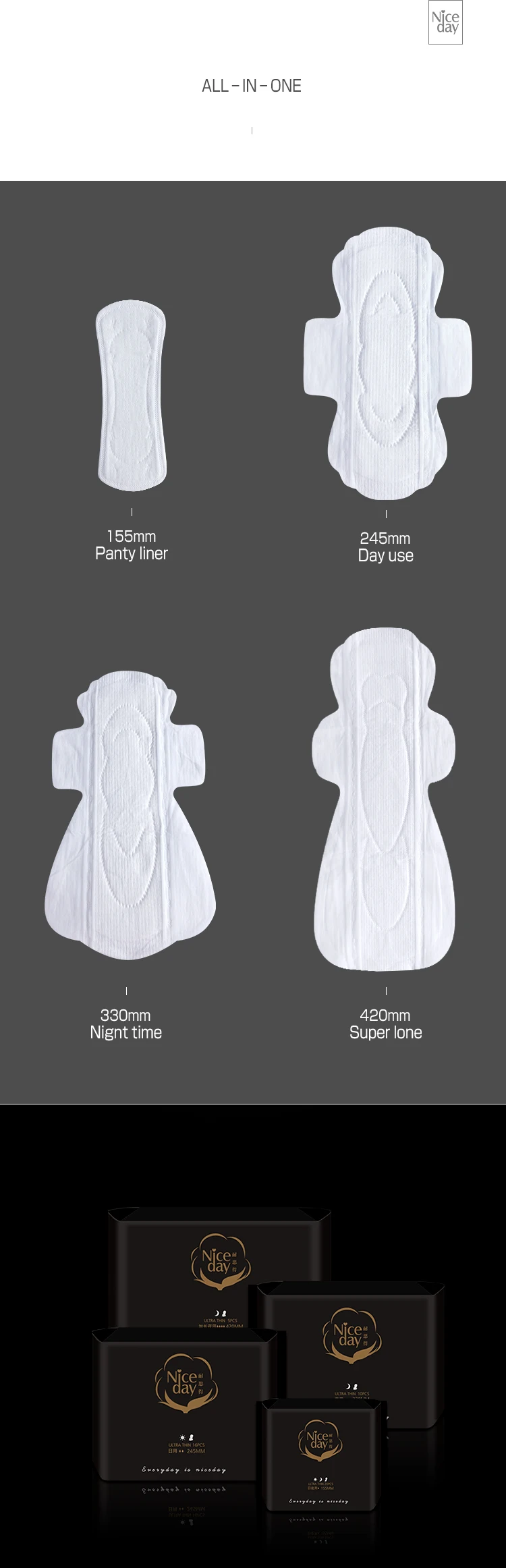 Market Ultrathin Organic Sanitary Pads Japanese Raw Exports To South ...