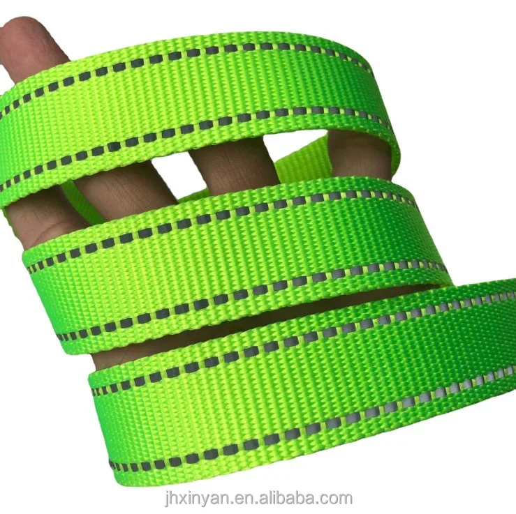 Reflective Nylon Webbing For Clothing And Bags Elastic Lashing Belt ...
