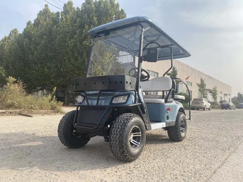 Mini Electric Cars Golf Carts Custom Comfortable 4 Seats Electric Golf ...