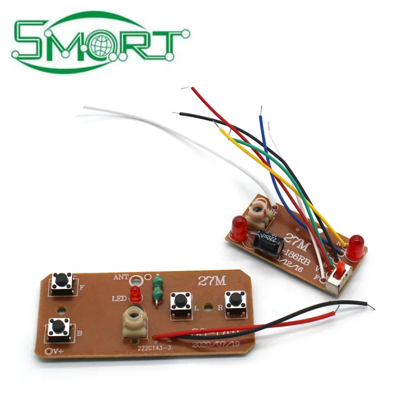 Smart Electronics Remote Control Pcba 4 Channels Rc Car Pcb Toy 94v0 ...