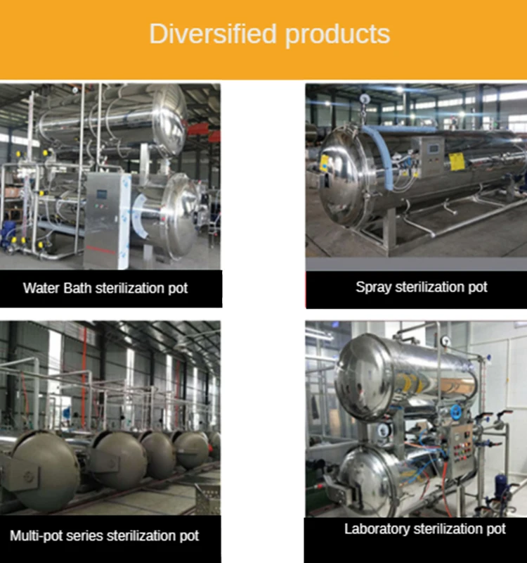 Autoclave Retort Sterilizer/ Canned Food Retort Sterilizer Autoclave ...