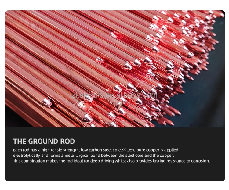 Earth Rod Price - Copperweld Clad Steel Grounding Electrodes