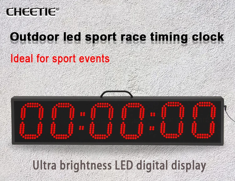 CHEETIE CP28 UHF RFID Marathon Outdoor Equipment 6 Digits