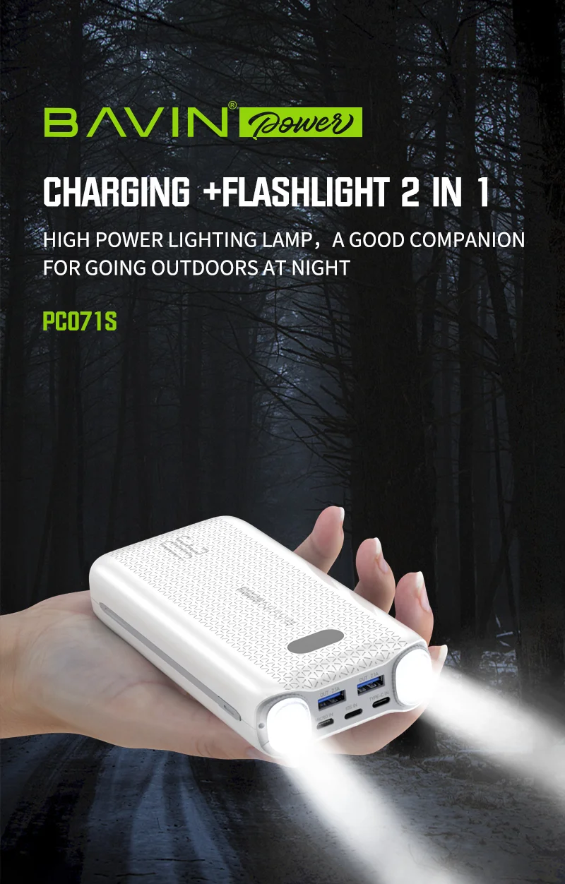 Bavin P4 Portable 30000mah Powerbank Fast Charging High Capacity Mobile ...