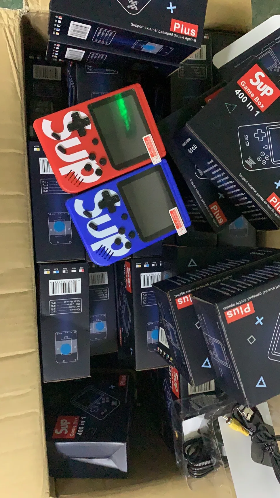 Mini Handheld Consola Retro Sup Consola Retro Sup Game Box Single ...