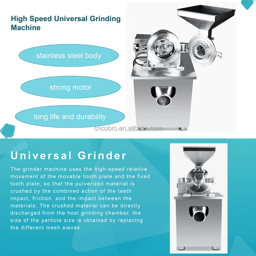 Universal Grinder White Sugar And Seasoning Grinder Stainless Steel ...