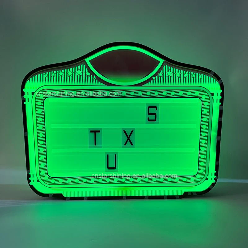 Customized LED Letters Board - VIP Display Glorifier