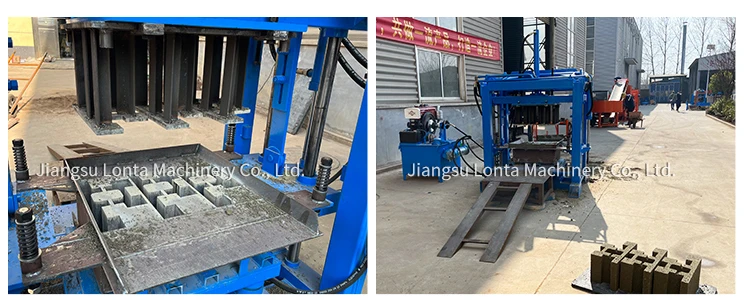 Hydraulic Pressure Qtj4-35a Semi Hollow Manual Qt4-35 Brick Block ...