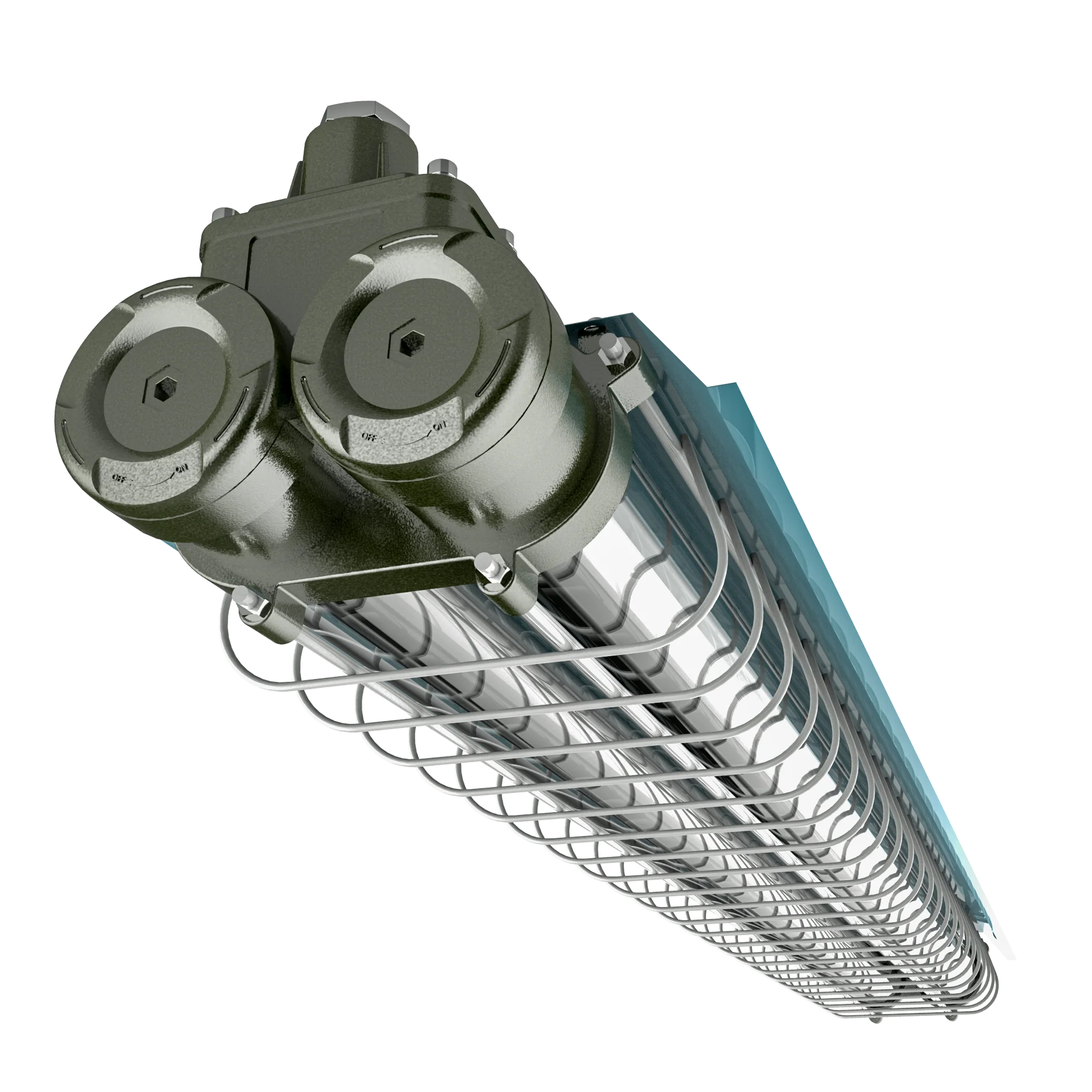 ATEX Tabung Led T8 2X16W, Cahaya Linear Tahan Ledakan Linear LED T8 ...