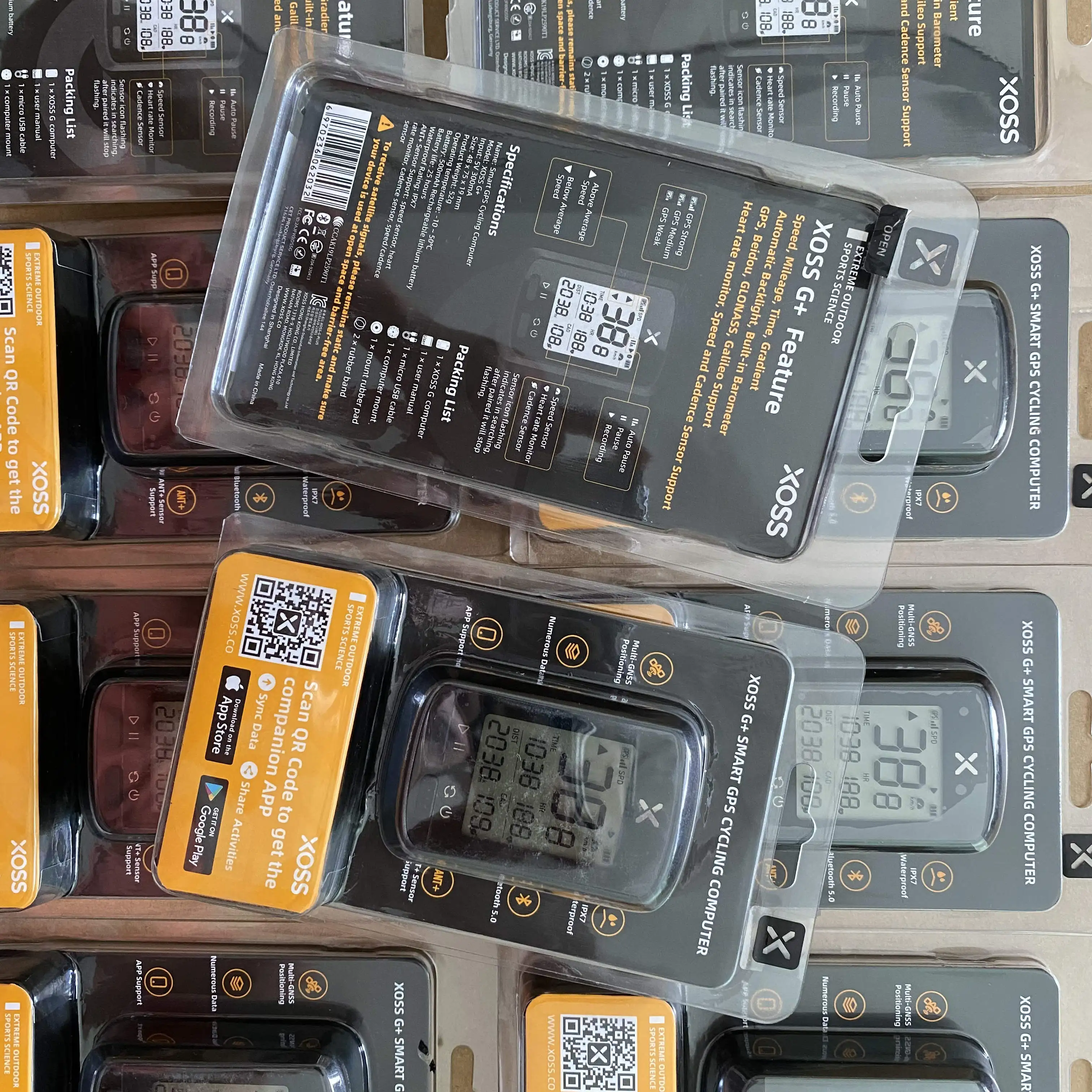 Xoss G Plus Heart Rate Monitor Armband Speed Cadence Sensor Bicycle ...