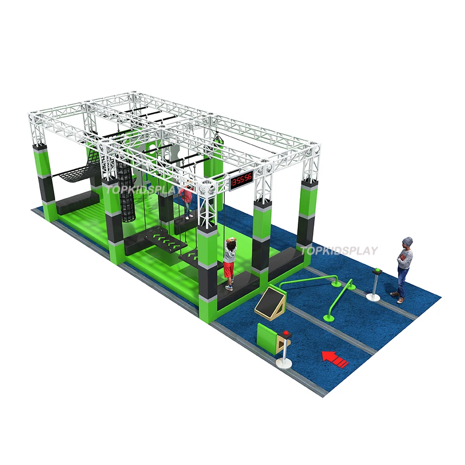 Free Design Adventure Park Ninja Course American Kids Adult Ninja ...