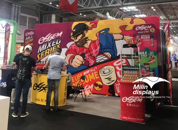 20*20ft Portable Island Trade Show Booth - MILIN Display