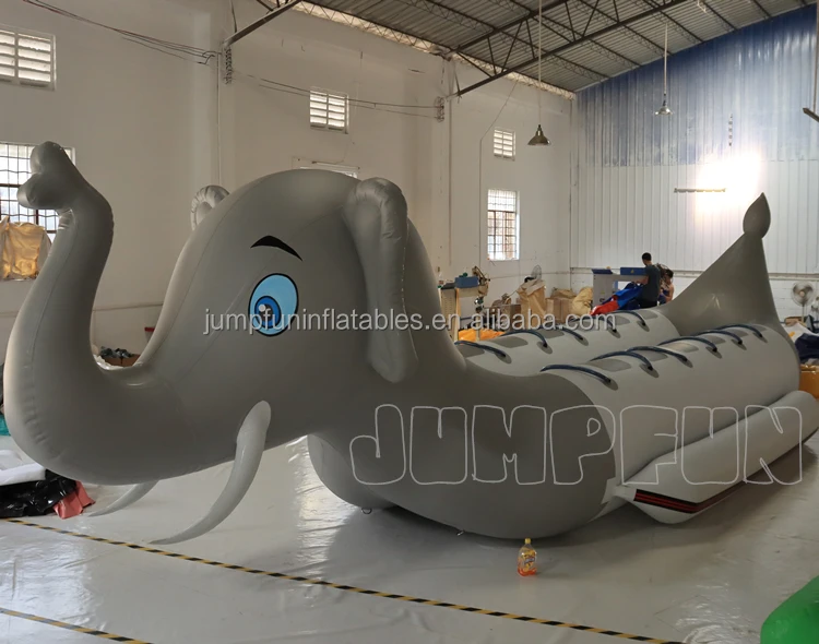 Adults Inflatable Dragon Towable Boat 12 Seats Double Tube Dragon Boat ...