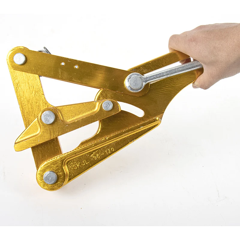 Cable Wire Rope Grip Puller Pulling Tightening Tool Aluminum Alloy Hand ...