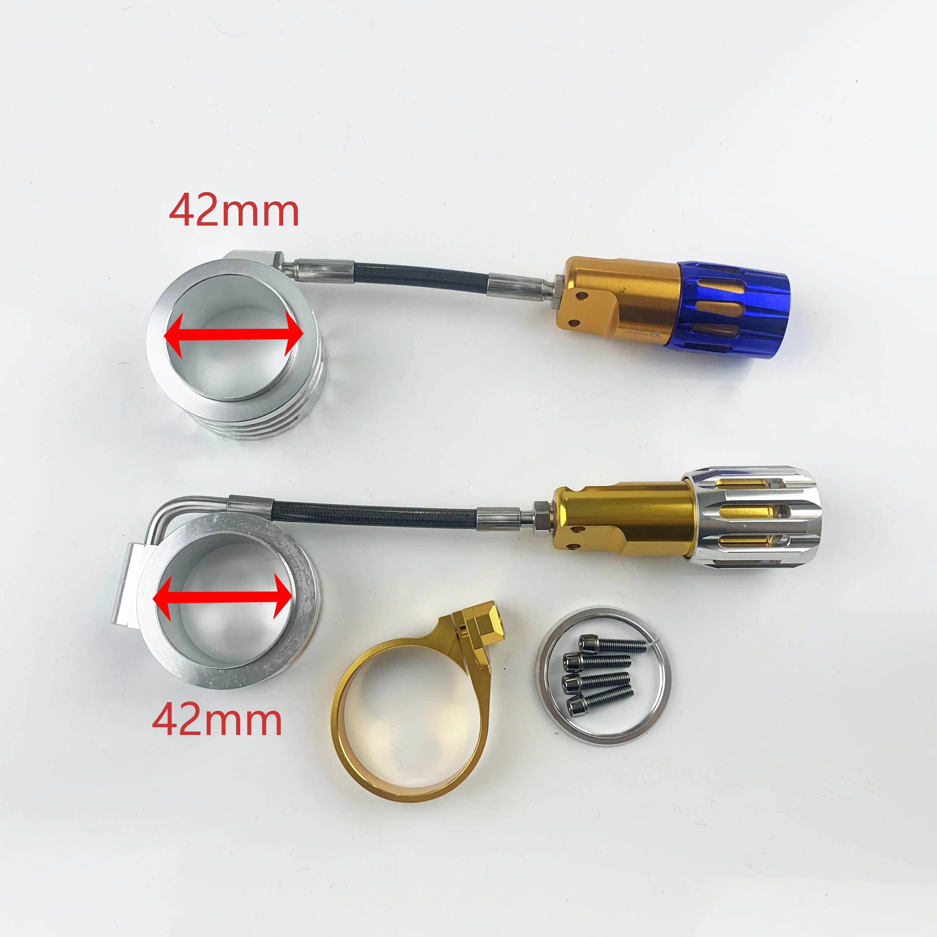 Universal Motorcycle Cnc Rear Shock Absorber Gas Cylinder Adjustable ...