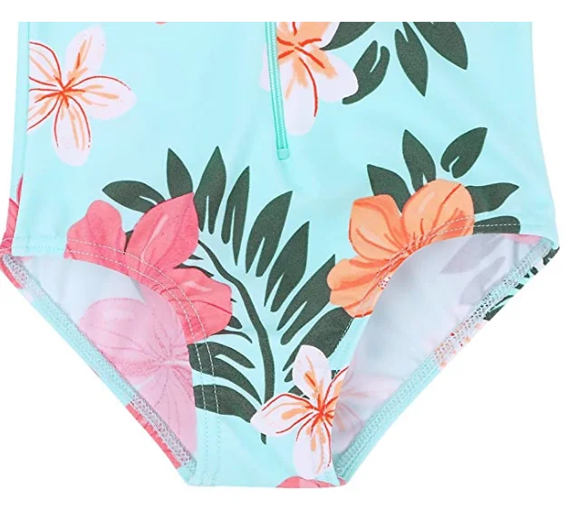 Girls One Piece Racing Training Swimsuit Baby Girl Youth Swimwear One ...