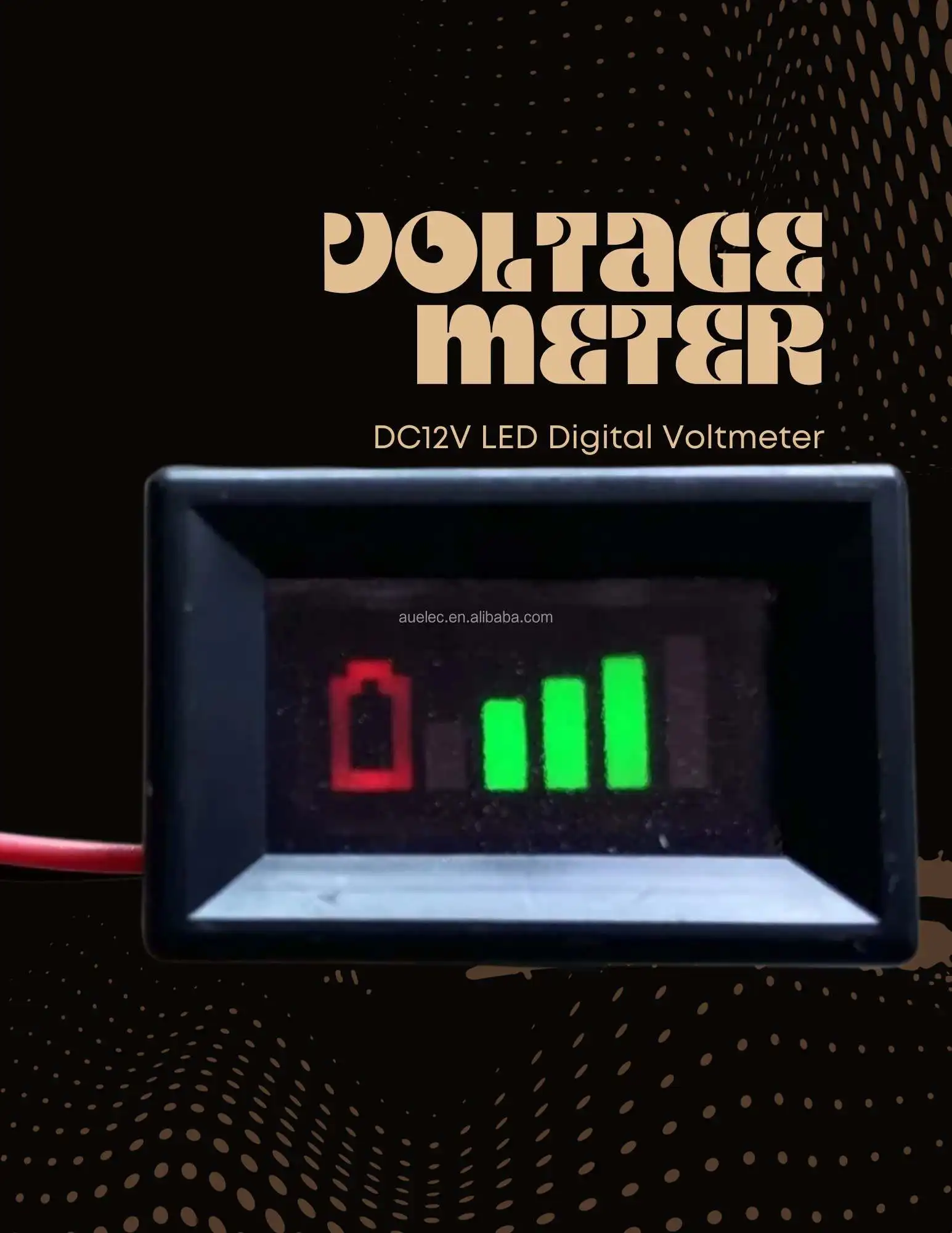 5s Voltage Meter H52 Digital Motorcycle Charger Voltmeter Waterproof ...