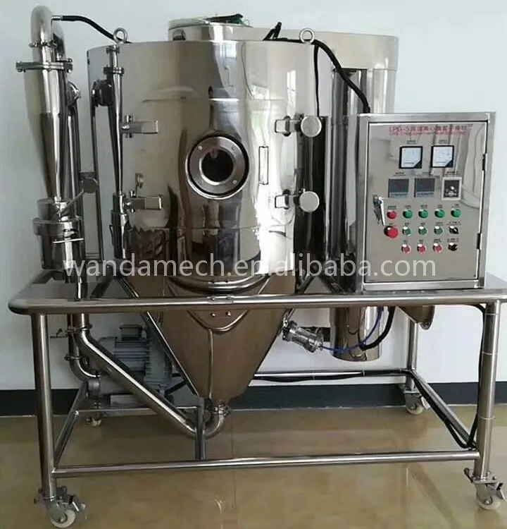 GMP Standard SS304 Customizable Centrifugal Spray Drying Machine for ...