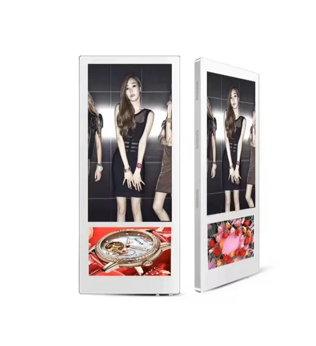 Elevator Screen Advertising 21.5inch Indoor Advertisement Elevator Lcd ...