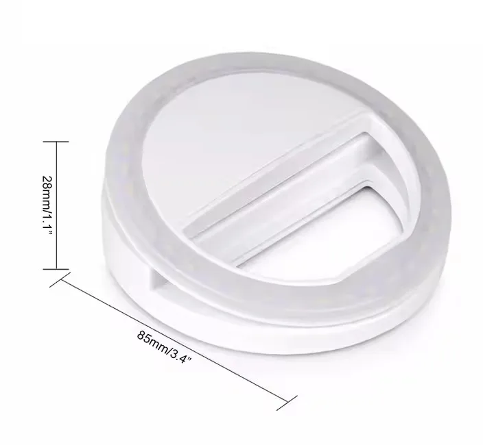 Portable Selfie Ring Light With Flash Led Luminous Camera Enhancing ...