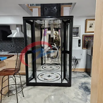 3m Home Panoramic Elevator Lift Small Cheap Hydraulic Residential House ...