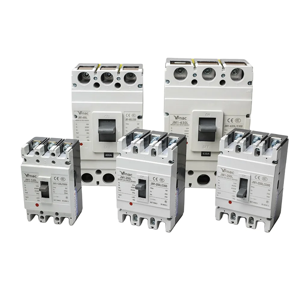 Vinac Mcb Mccb Elcb Plastic Shell Circuit Breaker Air Switch Breaker Ac400v 800v 16a 20a 25a 32a ...
