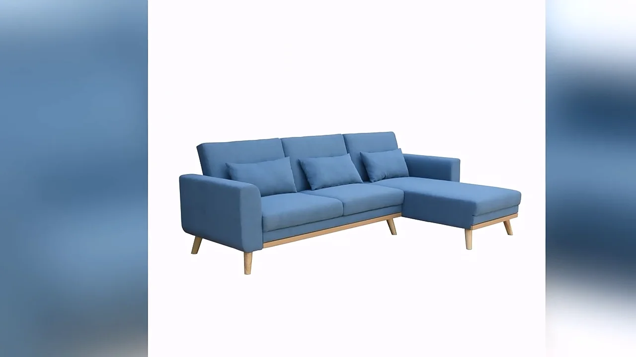 Turkish Furniture Click Clack Sofa Bed L-shape Wood Sofa Bed Designs ...