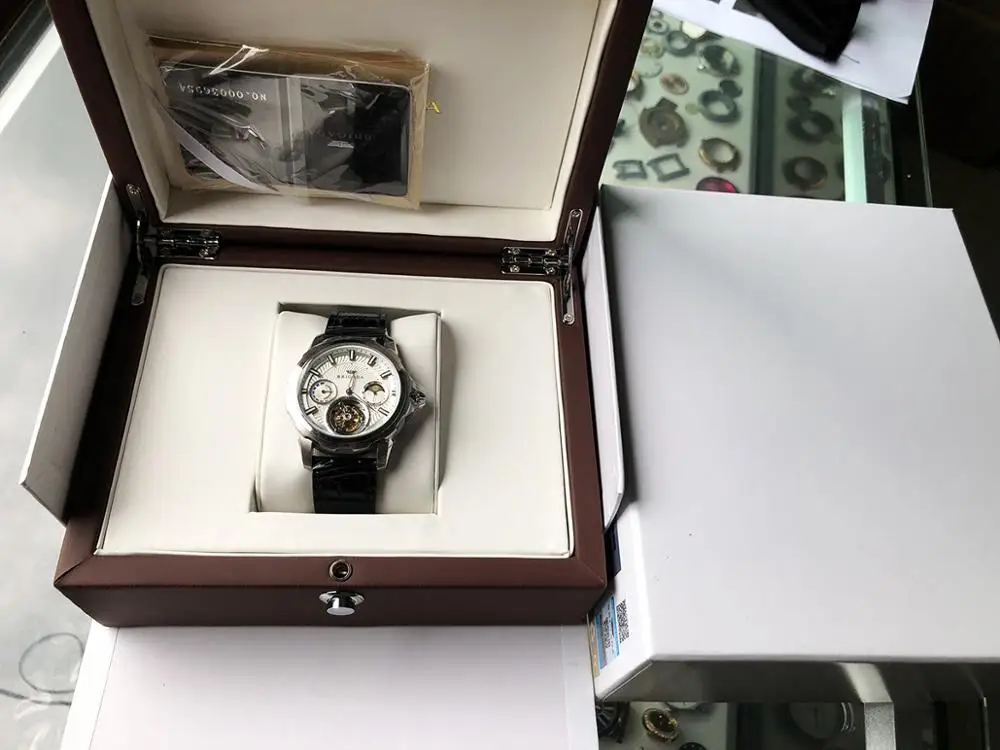 Montre Personnalisé De Luxe En Acier Inoxydable 316l,Squelette Lumineux ...