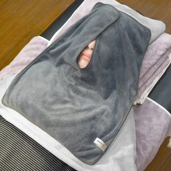 Custom Microfiber U Shaped Spa Facial Glow Towel For Esthetician ...