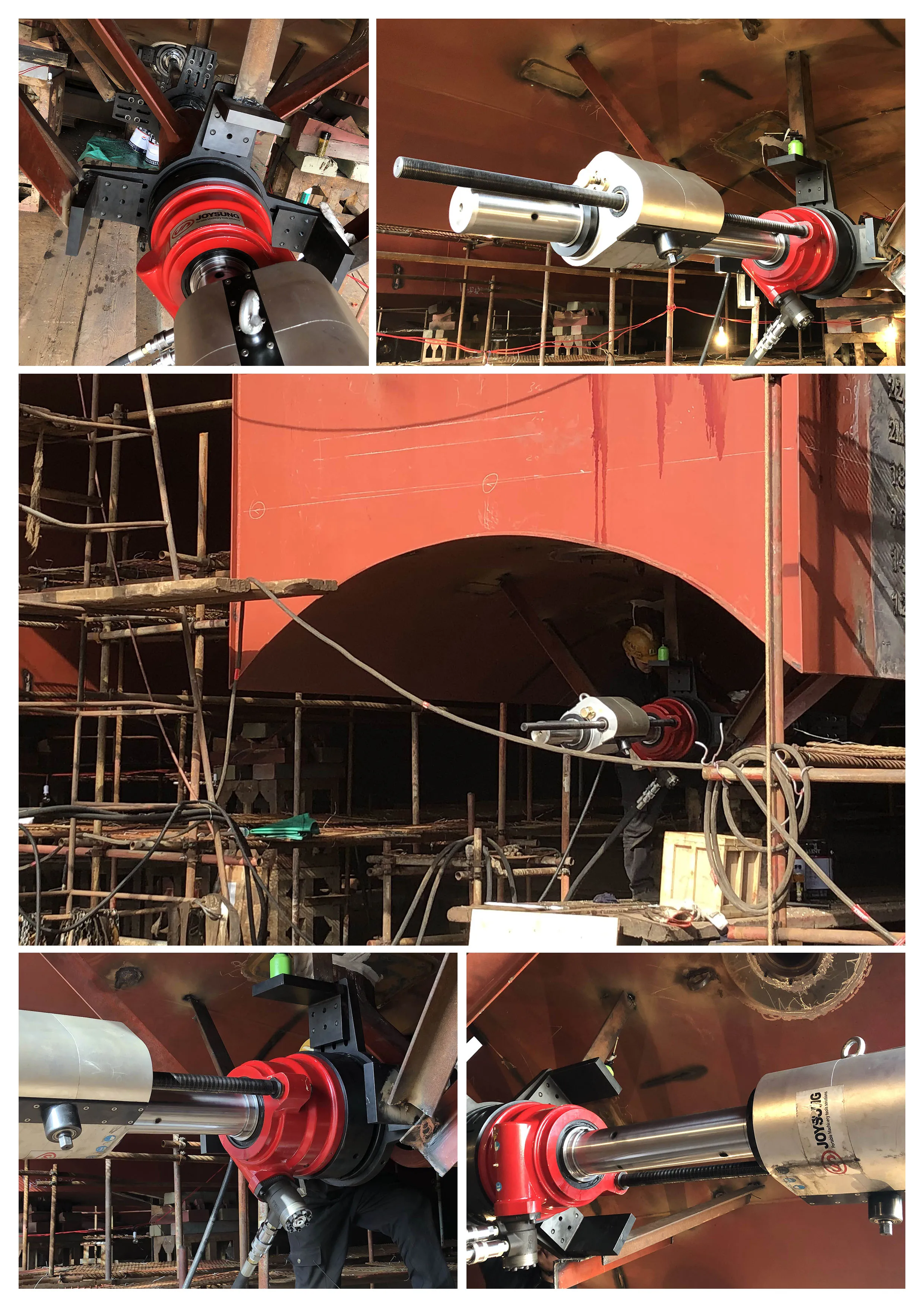 Joysung Tdg110 Line Boring Of Stern Tube Bearing Machine,On Site Line ...
