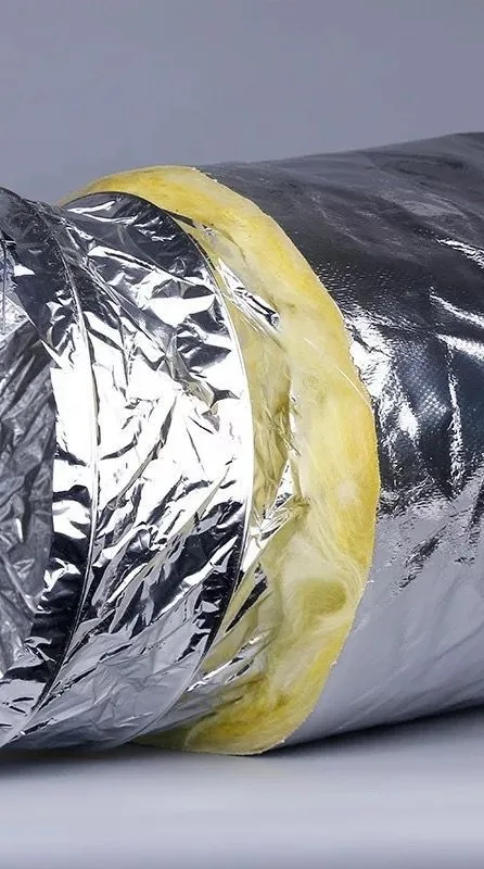 Aluminum Air Conditioner Duct Tube Cold Air Pipe Hvac Insulated ...