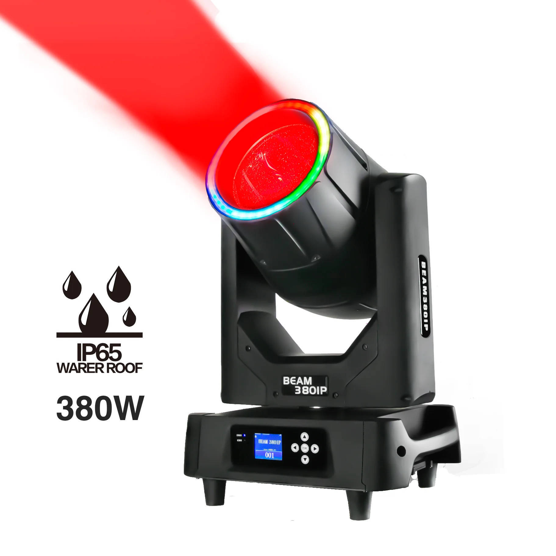 IP65 Waterproof Beam Moving Head 20R 380W for Outdoor