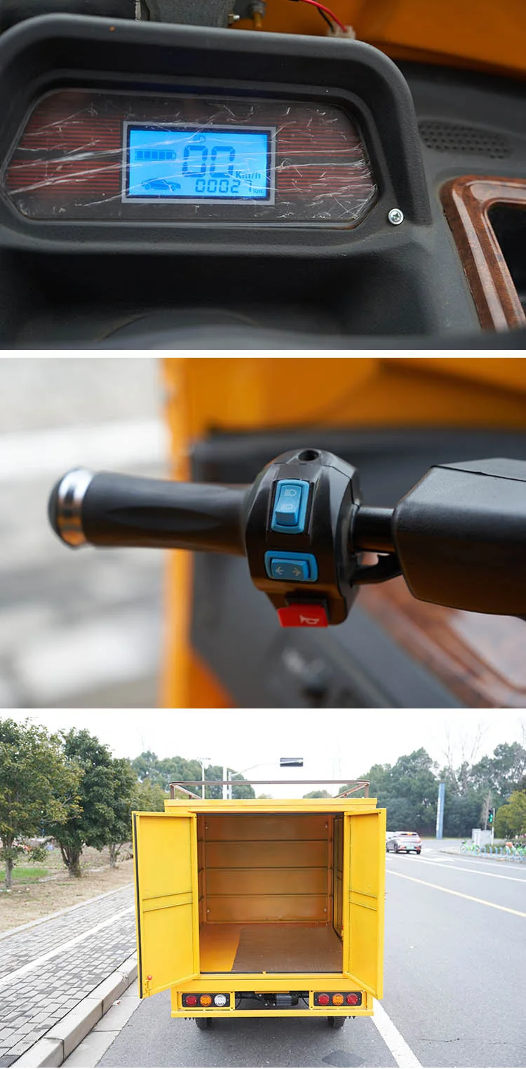 Ckd Skd 2000w 45km/h Max Speed 135km Range 580kg Max Load Express ...