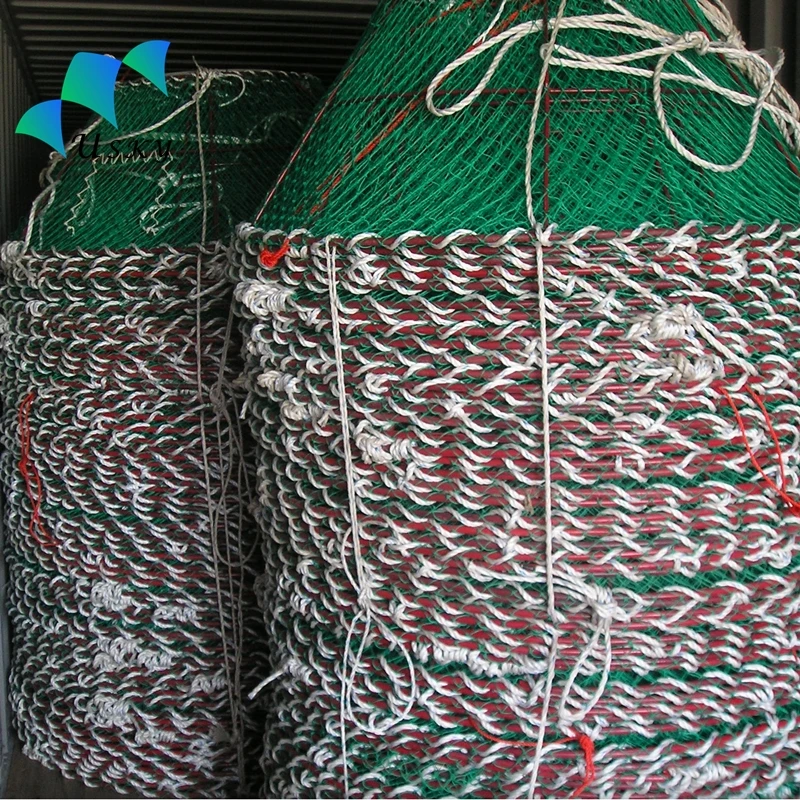 Cone Shape Lobster Crayfish King Crab Trap Wired 11mm Steel Frame ...